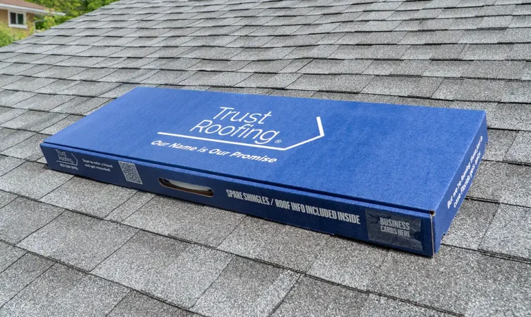 Custom Shingle Boxes for Roofer Referral Marketing - SHINGLE TOMB™
